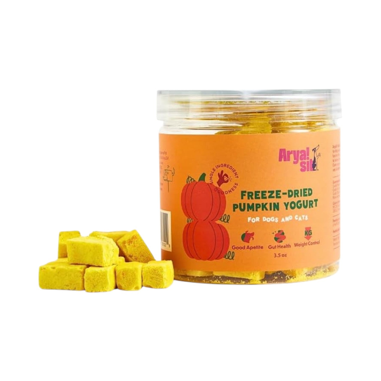 Arya sit - Freeze dried Pumpkin Yogurt – Cassyland Honduras